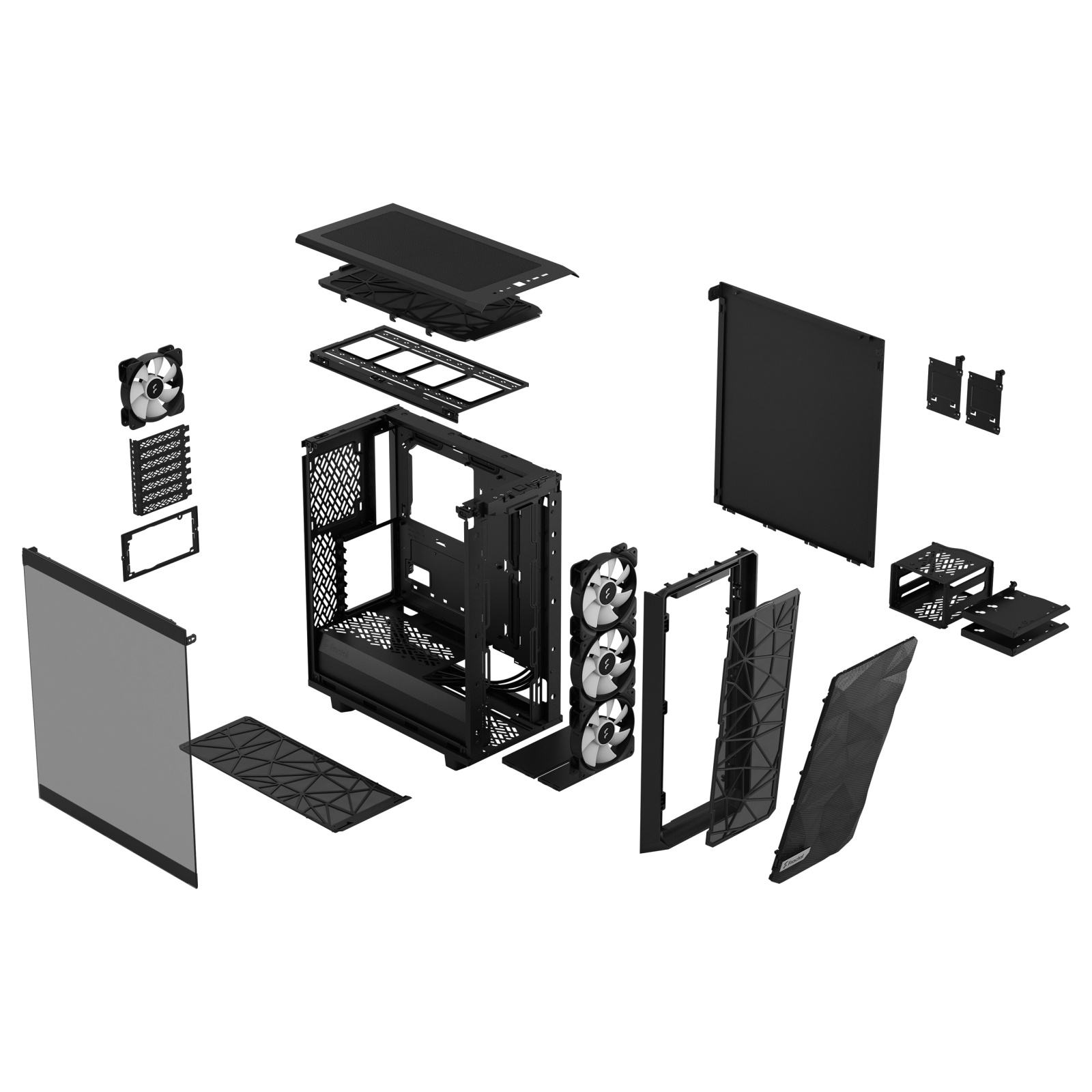Tech-Review.de | Meshify 2 RGB und Lite: Fractal Design bringt neue ...