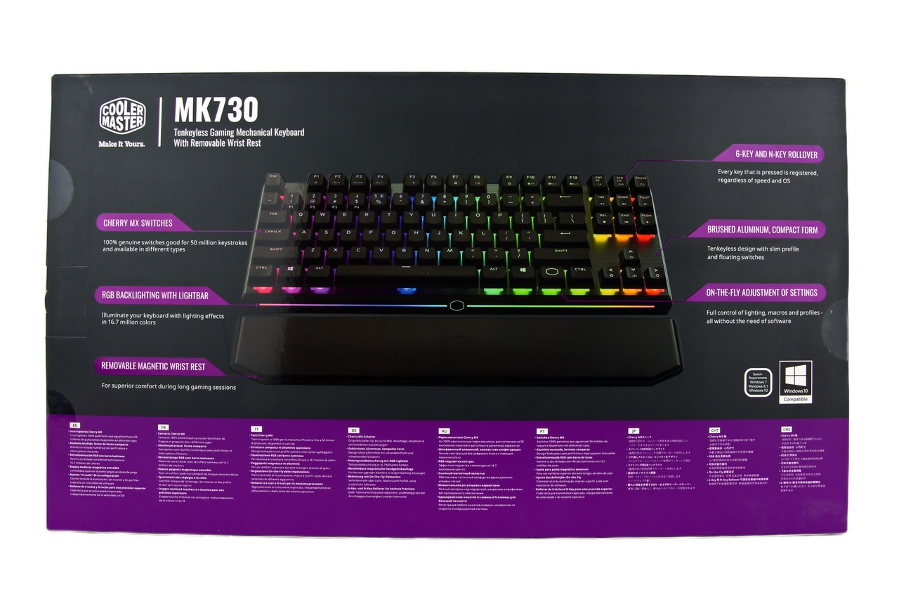 Tech-Review.de | Cooler Master Masterkeys MK750 / MK730: Edles RGB ...